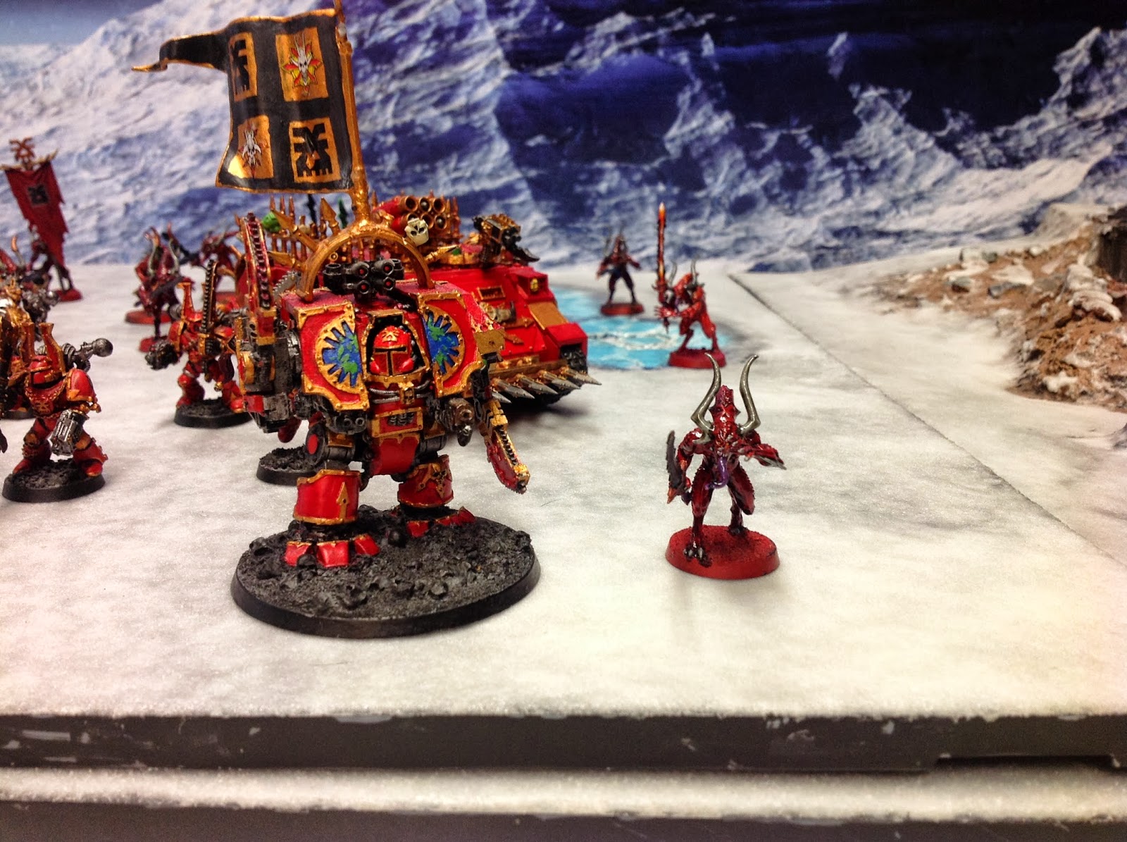 CSM 396: Warhammer 40k Painting and Tactica: Monogod list KHORNE